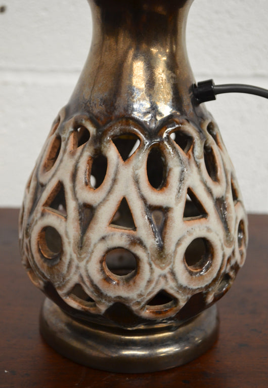 Pair Of Vintage Pottery Lamps – Alt Interiors