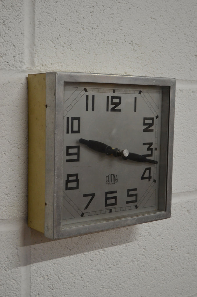 Vintage Industrial Wall Clock – Alt Interiors