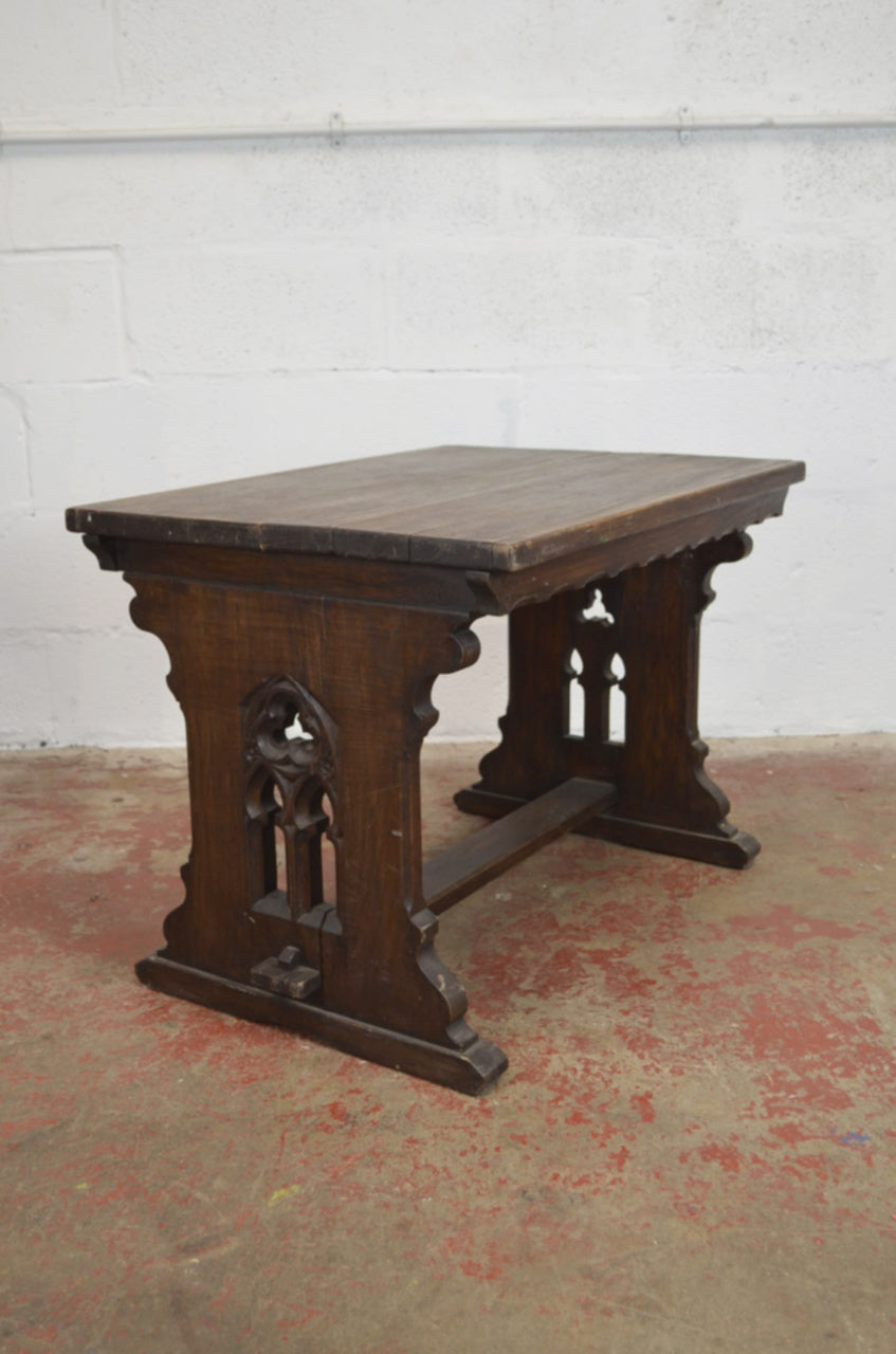 Antique Gothic Style Occasional Side Table – Alt Interiors